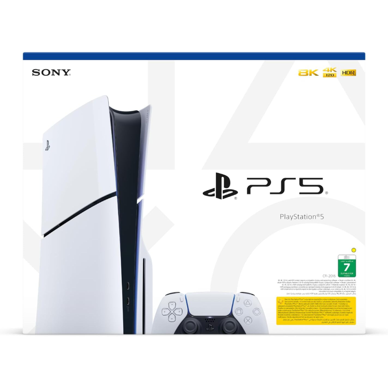 Buy Sony PlayStation 5 Disc Console (New 2023 Slim Model )- Middle East ...